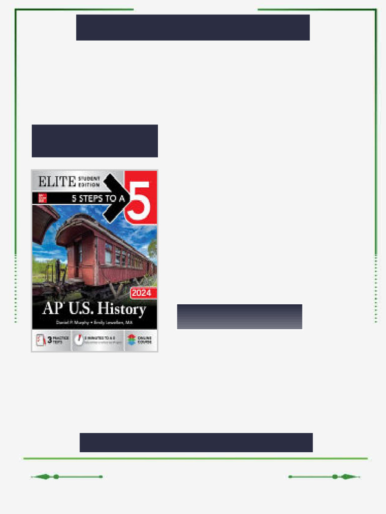 5 Steps to a 5: AP U.S. History 2024, Elite Student Edition Daniel P. Murphy Premium Digital ...