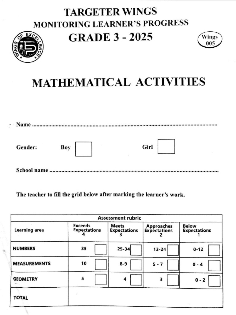 ? Grade 3 005 Targeter All Subjects PDF | PDF