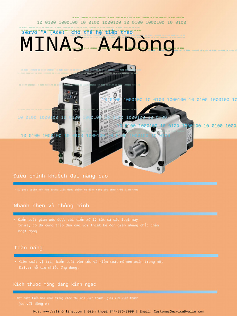 Minas A4 Series Catalog Dịch | PDF