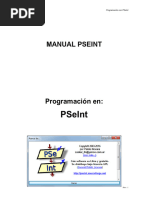 Guía rápida de comandos en PSeInt | PDF | Variable (informática ...