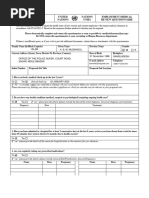 Health Screening Application Form Malta | PDF | Tuberculosis ...