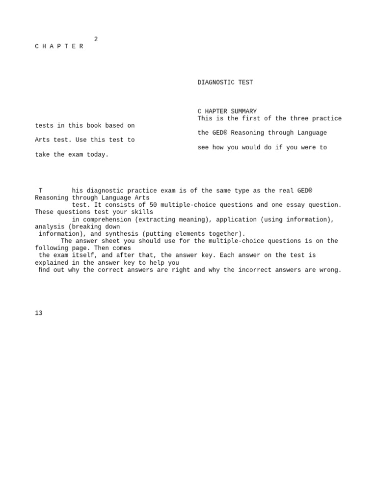 GED RLA Practice Test 1 | PDF | Multiple Choice | Atlantic Slave Trade