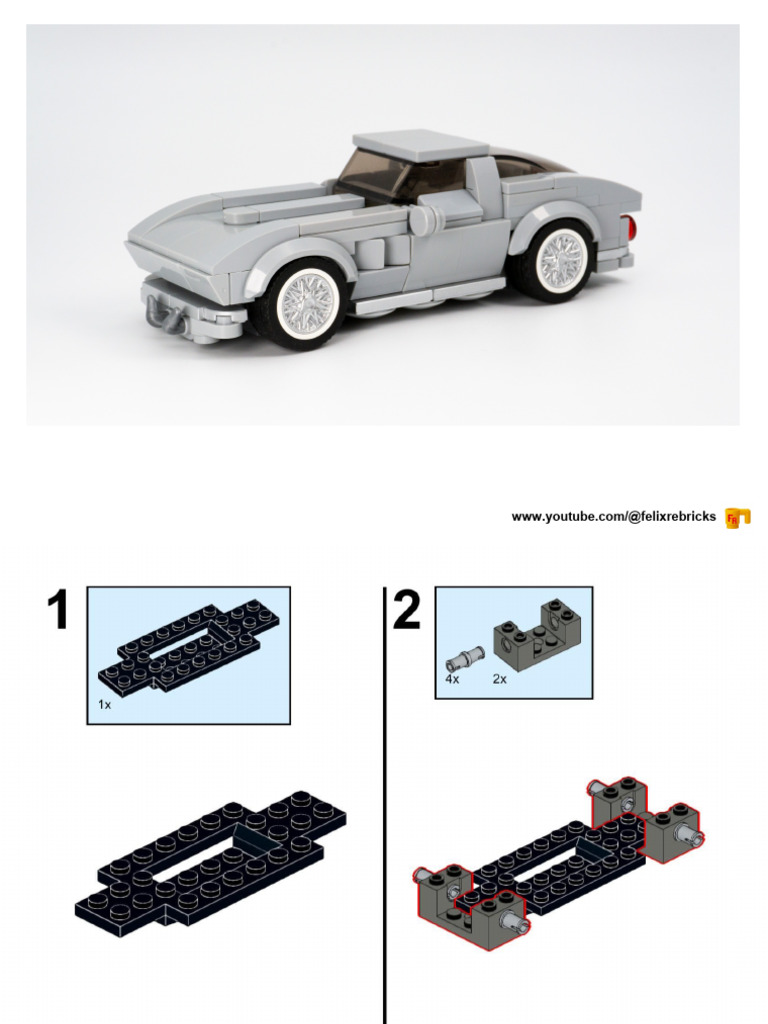 Corvette Stingray Instructions | PDF