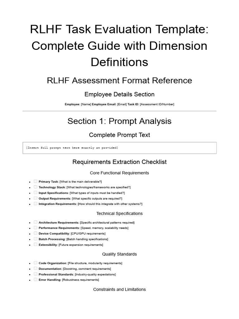 7. RLHF Training | PDF | Software Testing | Usability