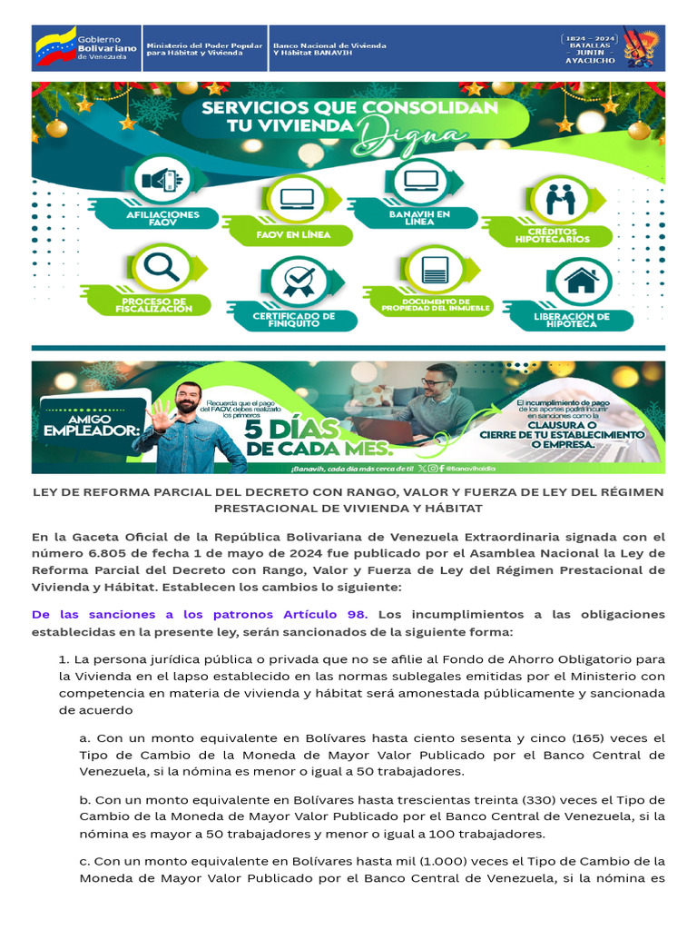 Reforma de La Ley El 01-05-2024, Ahora La Sanción Es 165. SDPE | PDF ...