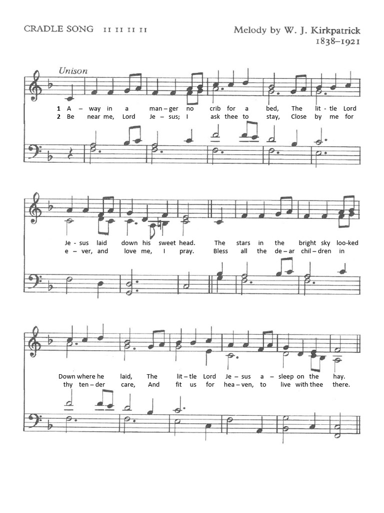 Cradle Song - Cleaned | PDF