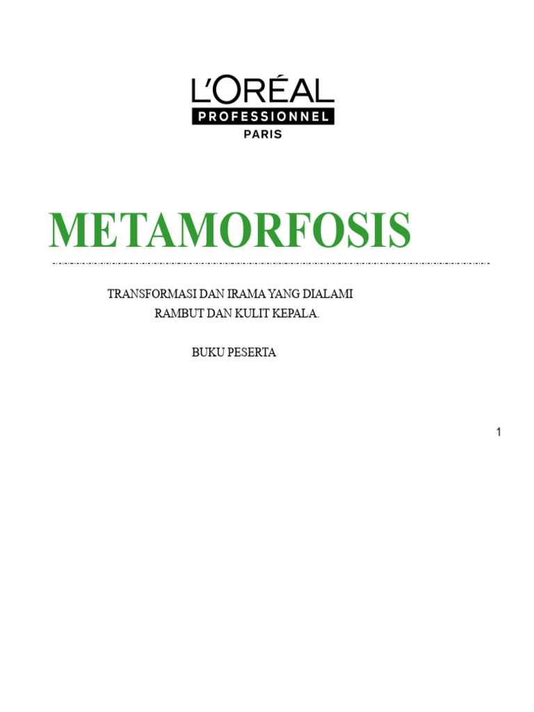 Metamorfosis Rambut dan Kulit Kepala | PDF
