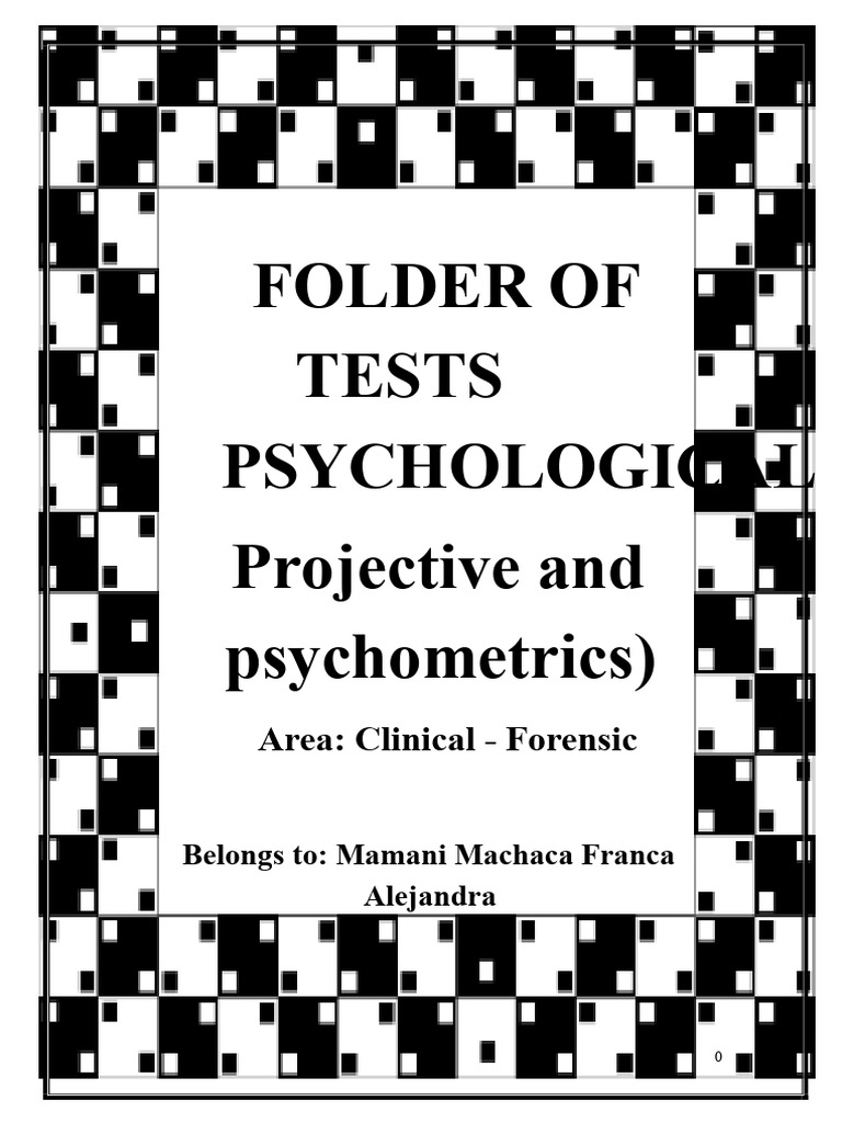 Psychological Tests and Assessments Guide | PDF | Wechsler Adult ...