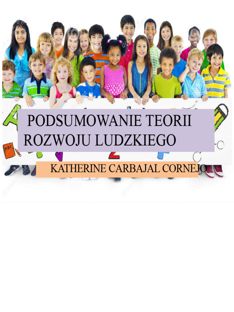 Teorie Rozwoju Człowieka | PDF