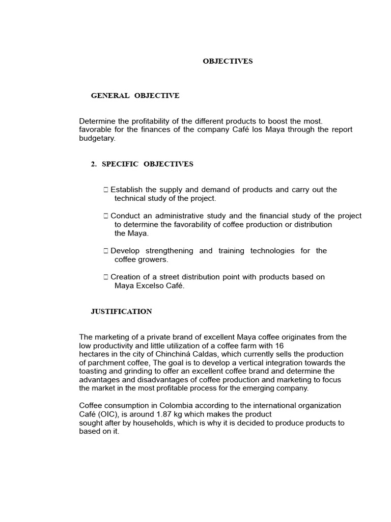 GENERAL OBJECTIVES | PDF