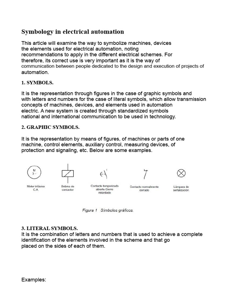 Electrical Automation Symbol Guide | PDF | Relay | International ...