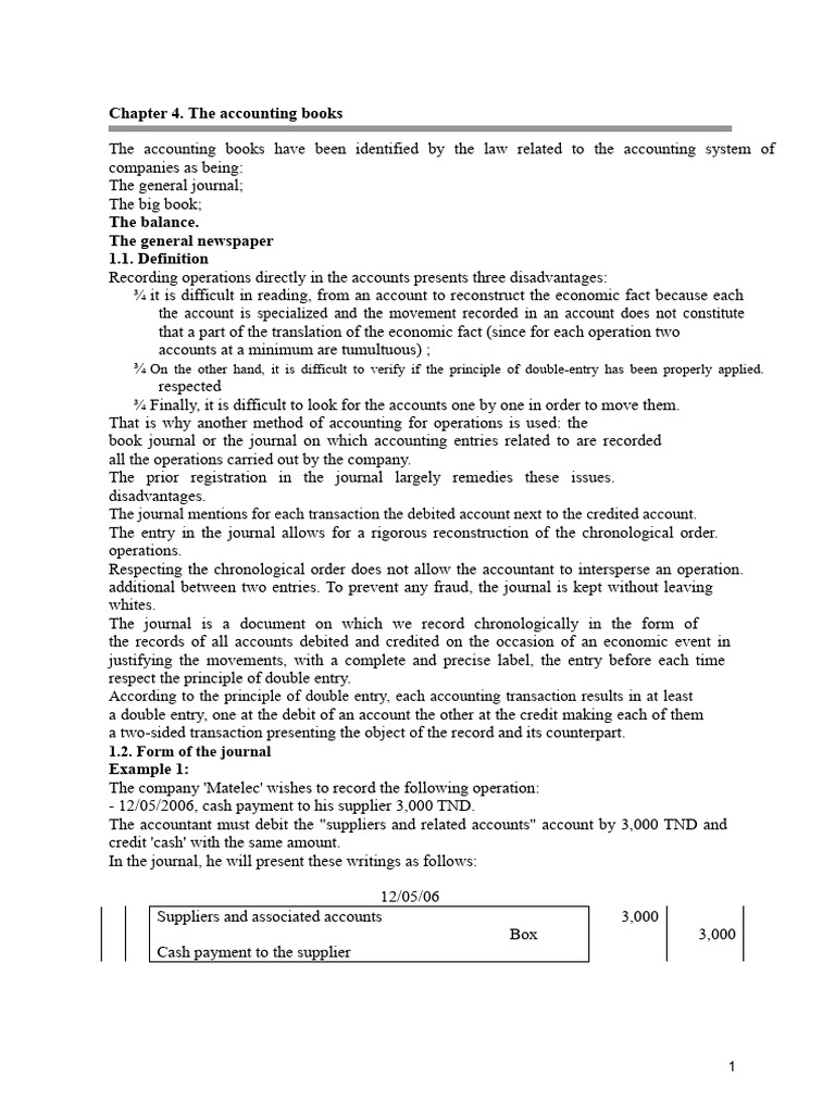 Chapter 4 - The Accounting Books | PDF | Debits And Credits | Equity ...