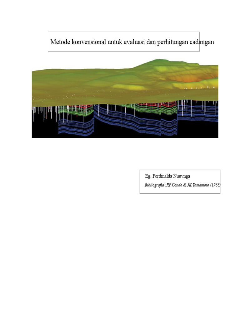 Pelajaran 8 - Metode Evaluasi Dan Perhitungan Cadangan | PDF