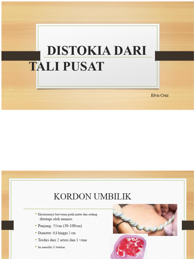 Distosia Tali Pusar | PDF