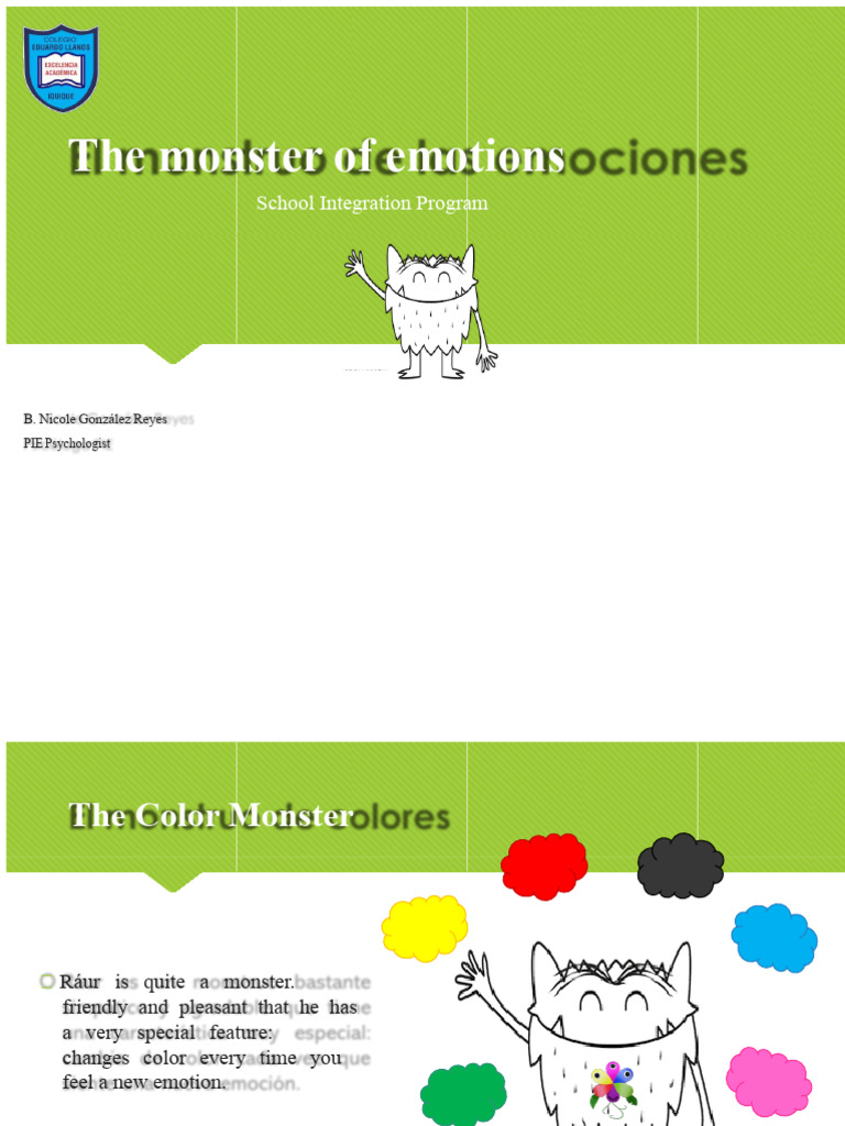 The monster of emotions | PDF | Anger | Emotions
