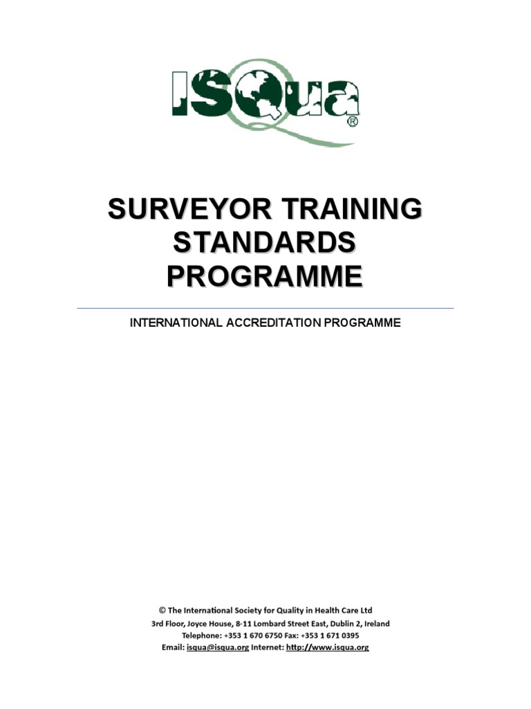 Surveyor Training Standards Programme | PDF | Educational Assessment ...