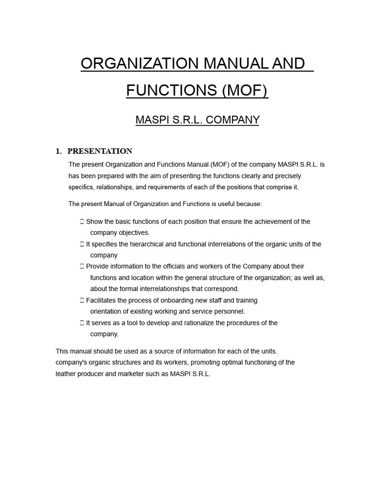 Mof | PDF | Business Economics | Business