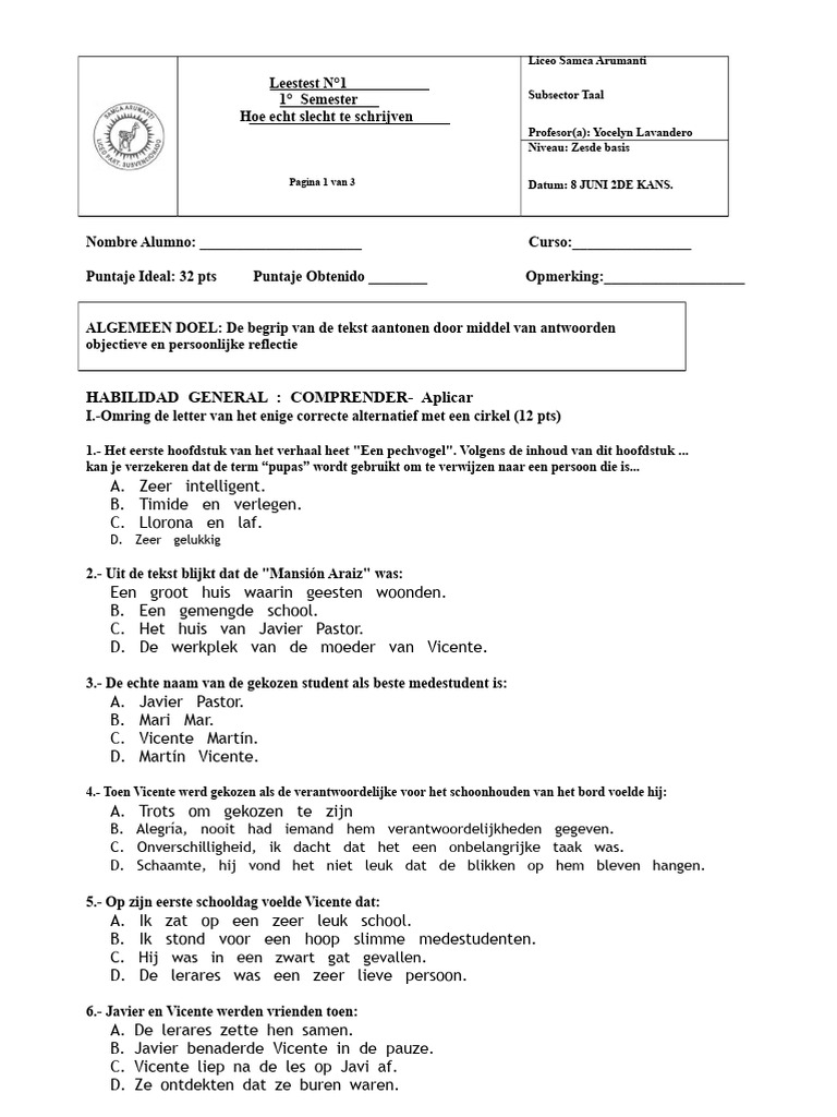 Hoe Je Echt Slecht Schrijft | PDF