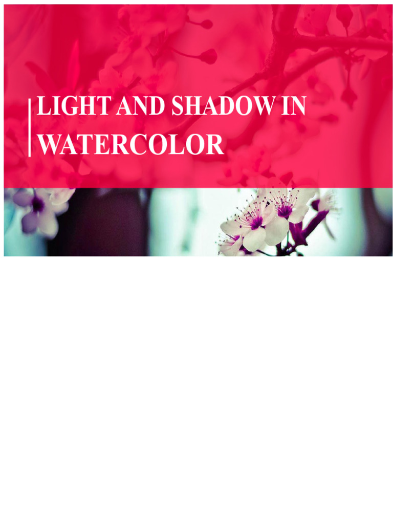 Light and Shadow in Watercolor | PDF