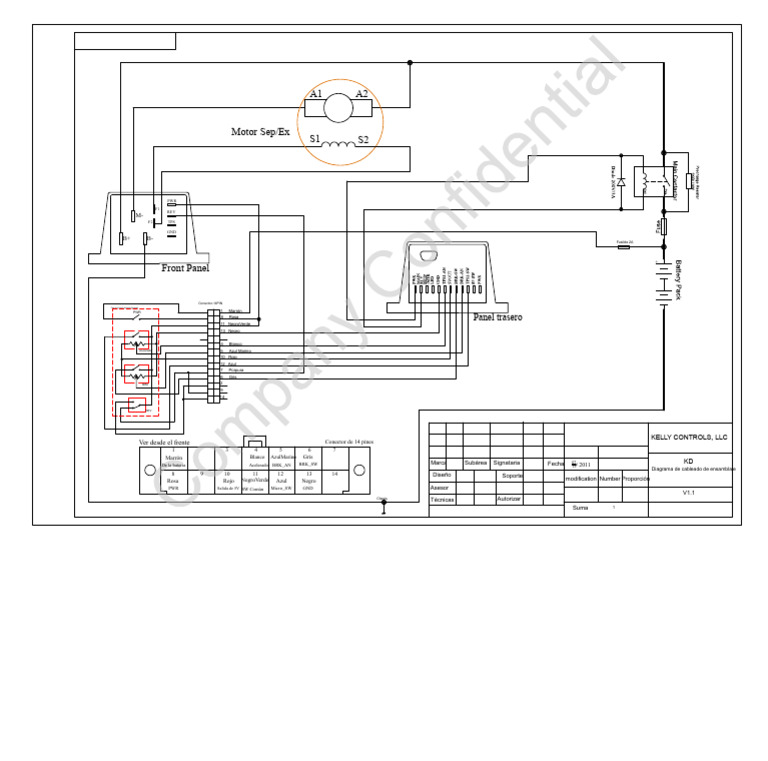 Diagrama de Cableado de Ensamblaje KD Con SepEx | PDF | Industria ...