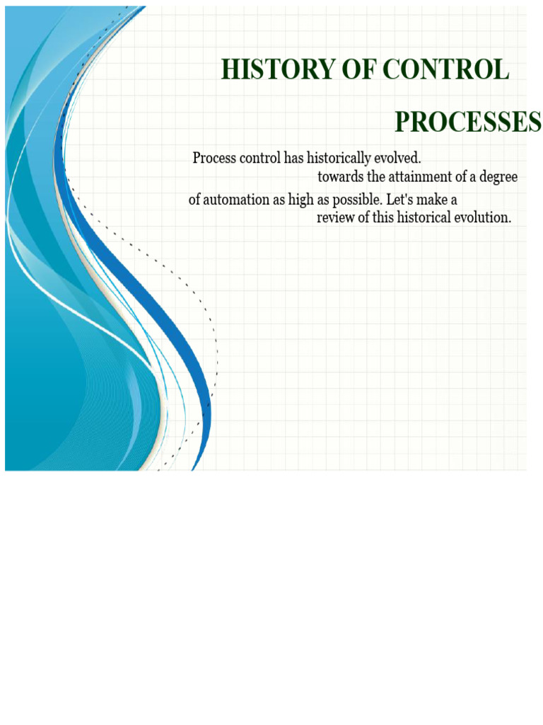 History of Process Control | PDF | System | Computing