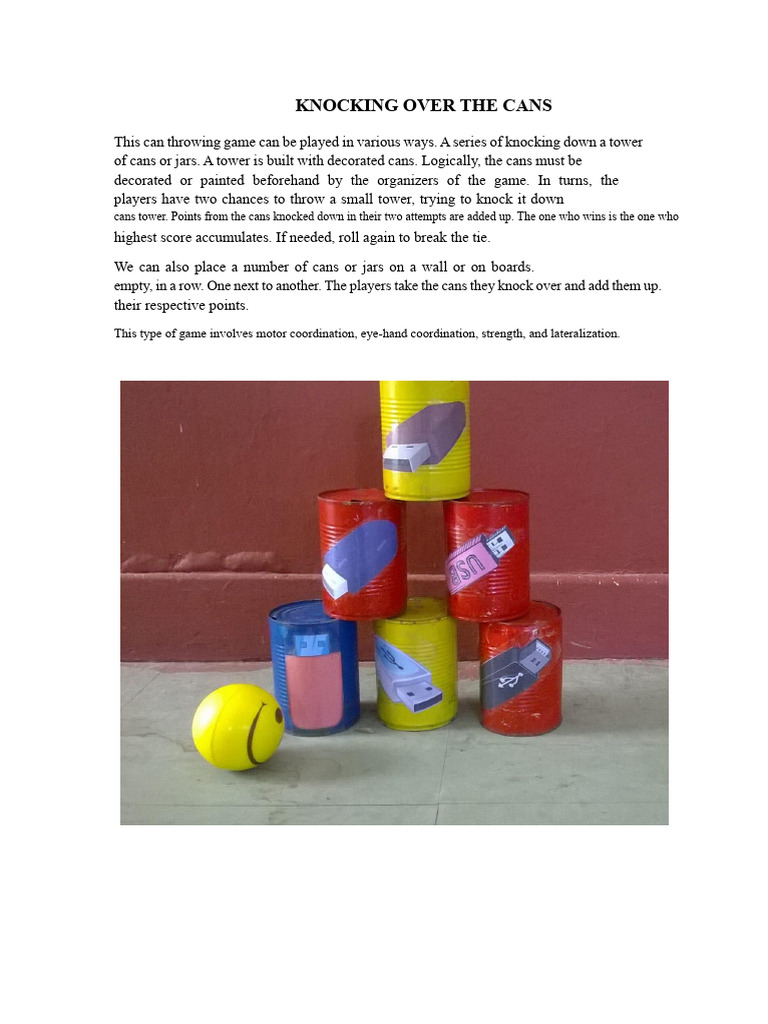 Knock Down The Cans | PDF