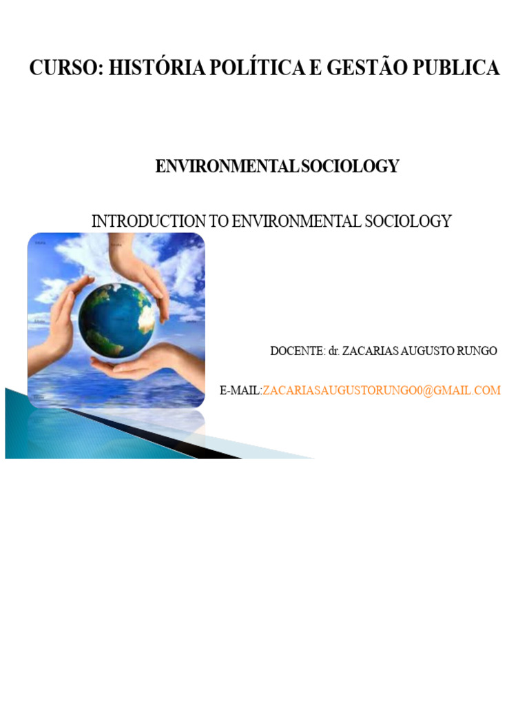Class-Environmental Sociology | PDF | Climate Change | Sociology