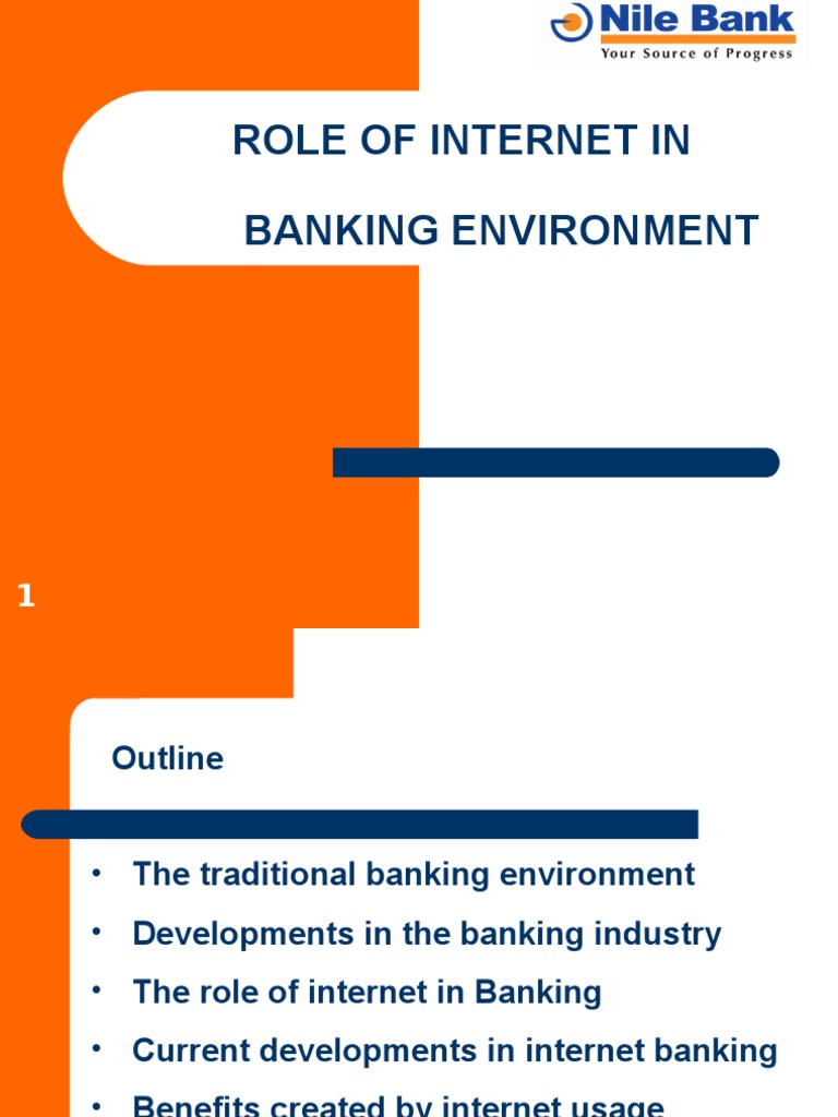 Role of Internet in Banking | PDF | Banks | Automated Teller Machine