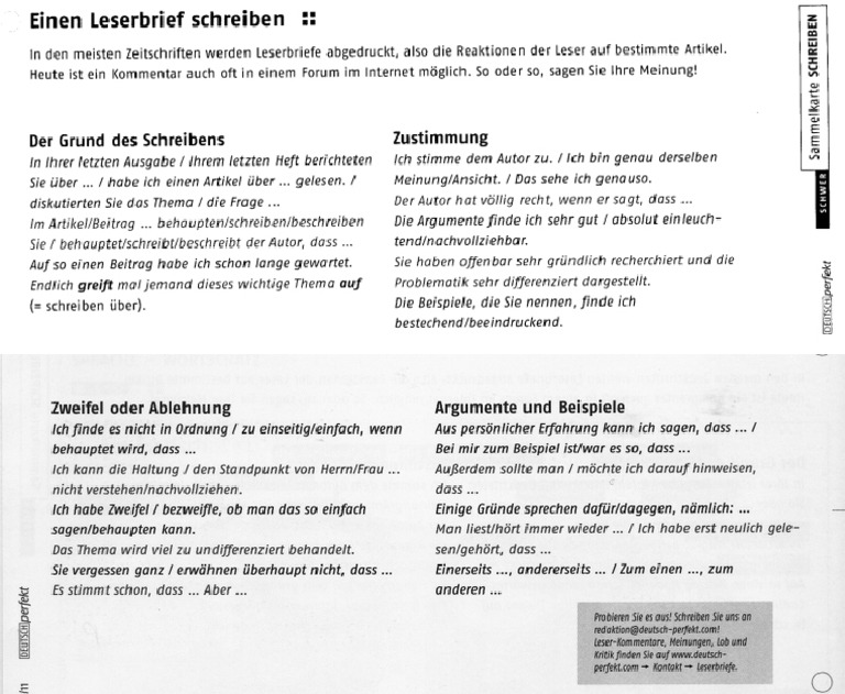 redemittel_leserbrief