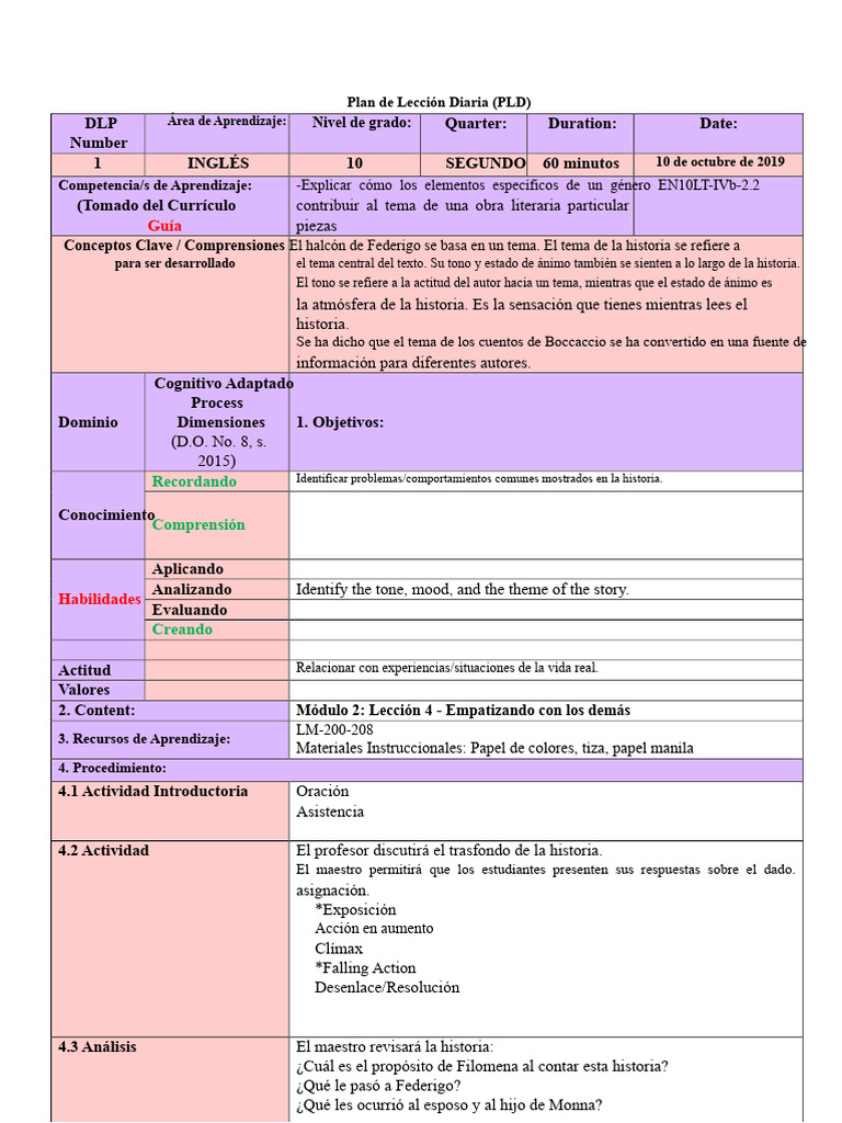 Grado-10.docx | PDF | Aprendizaje | Neurociencia
