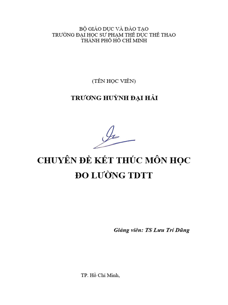 2370499-Trương Huỳnh Đại Hải-Vhvl7E-Môn Đo Lường | PDF