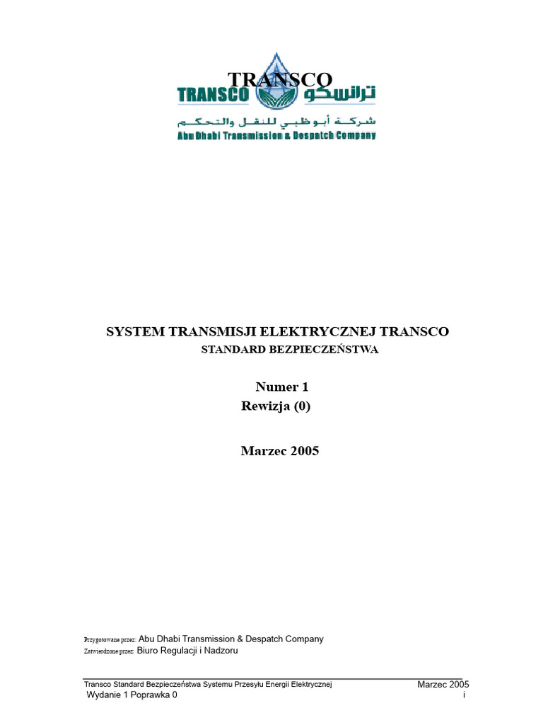 Transco Abu Dhabi | PDF
