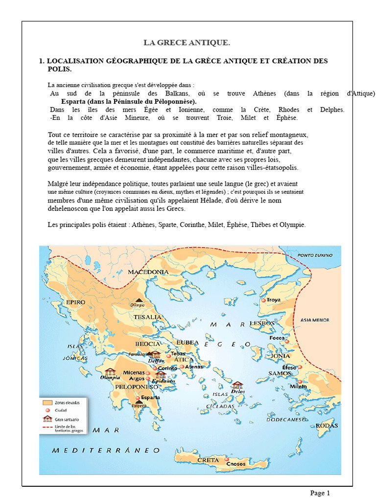 Histoire et société de la Grèce antique | PDF | Grèce ancienne ...
