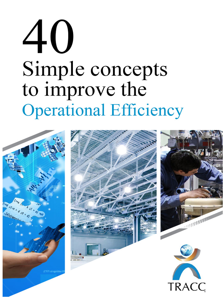 40 Concepts for Operational Efficiency | PDF | Lean Manufacturing ...