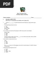 National 5 Music Performance Guide | PDF | Tempo | Accuracy And Precision