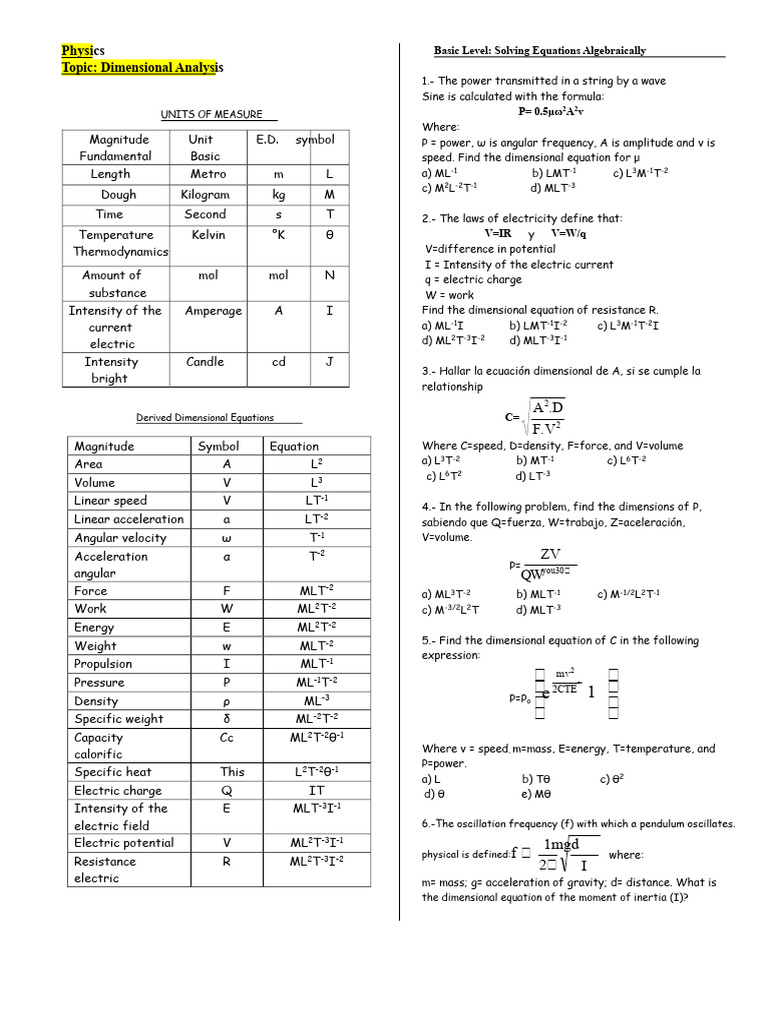 Dimensional Analysis and Matter | PDF | Chemical Substances | Gases