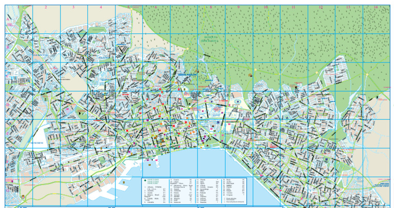 Mapa de La Ciudad de Tesalónica | PDF