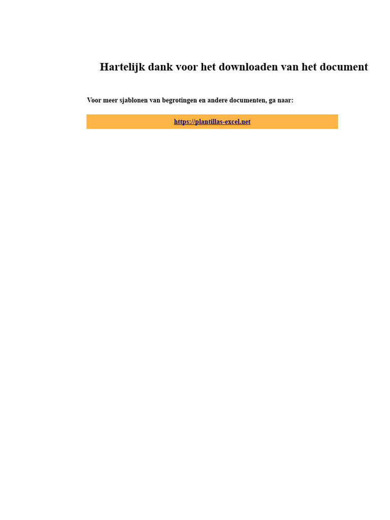 Excel Sjabloon Verf Begroting | PDF