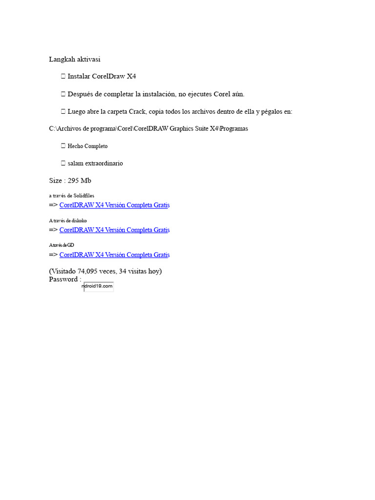 Corel Draw x4 | PDF