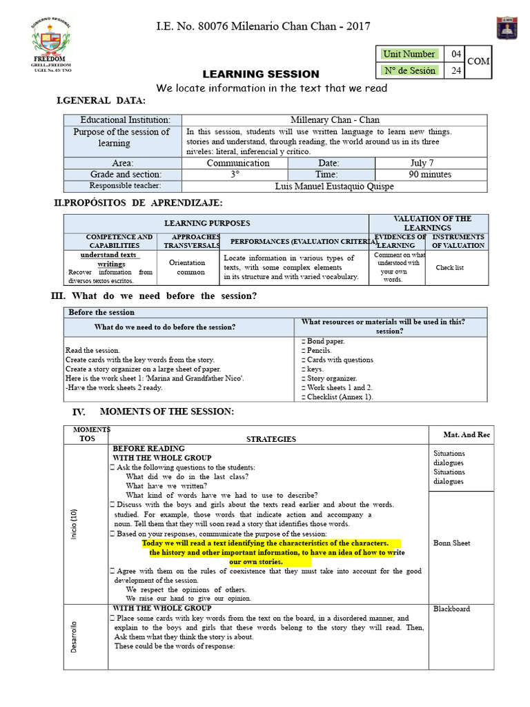 Reading Comprehension The Sheep | PDF | Reading Comprehension | Human ...