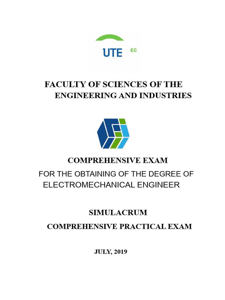 Comprehensive Practical Exam Simulation Electromechanics 1 | PDF | Ac ...