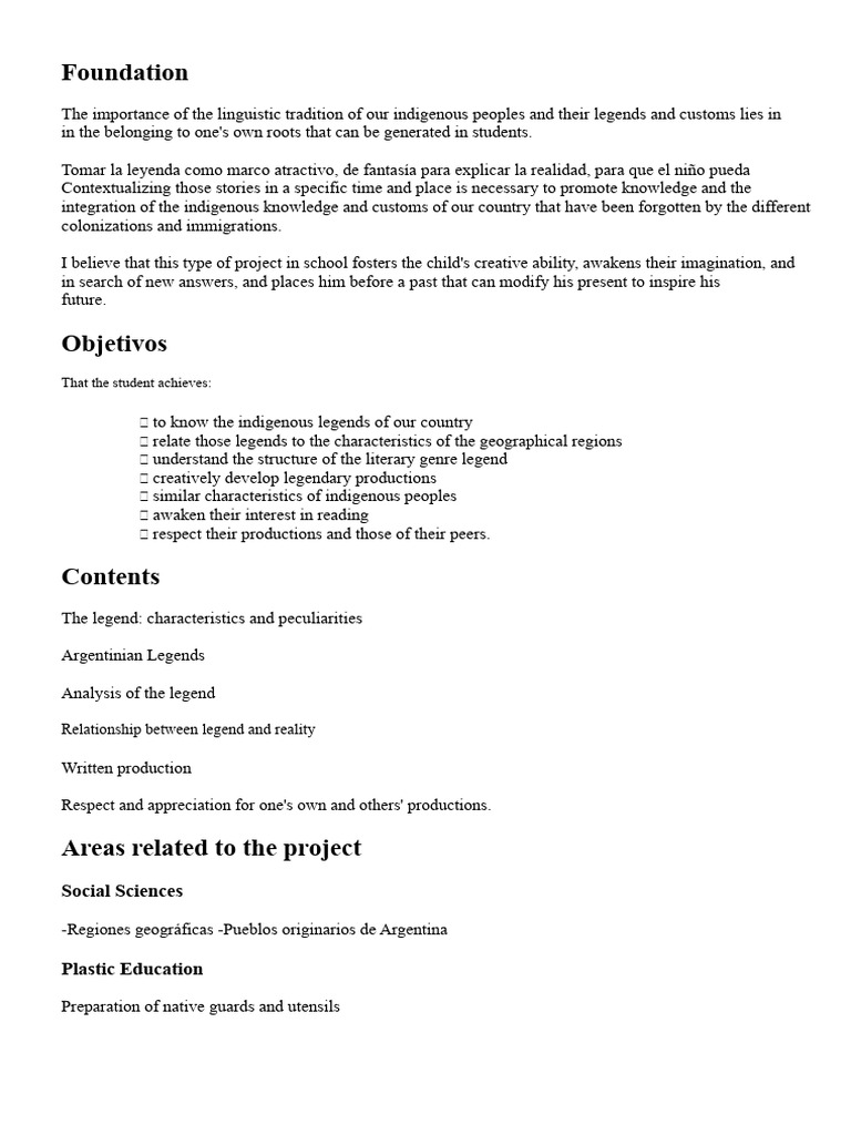 Foundation About The Legend | PDF