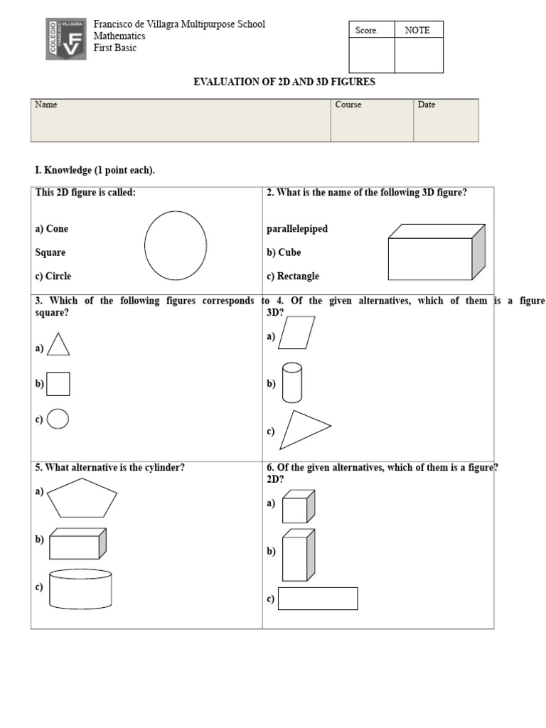 2D and 3D Test First Basic | PDF
