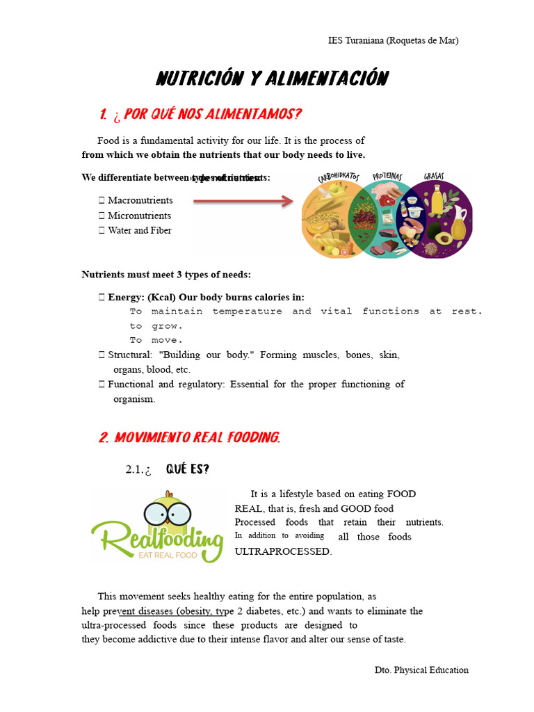 Healthy Eating Guide: Real Food Focus | PDF | Foods | Healthy Diet
