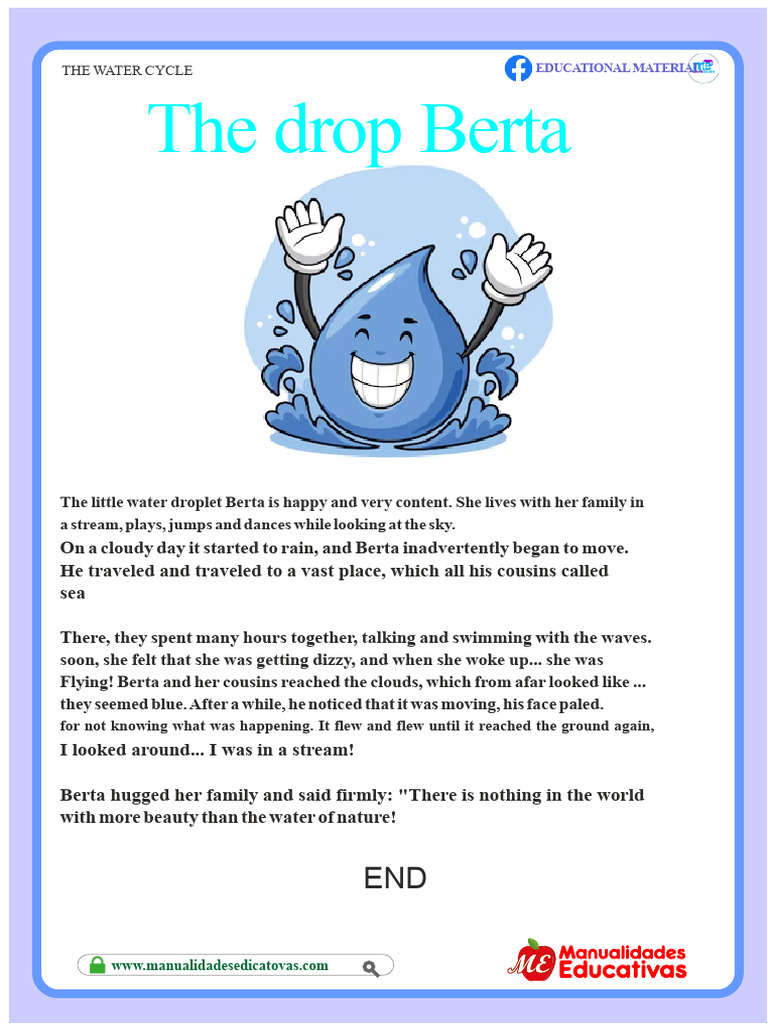 The Water Cycle: Berta and Snow's Journey | PDF | Earth Sciences
