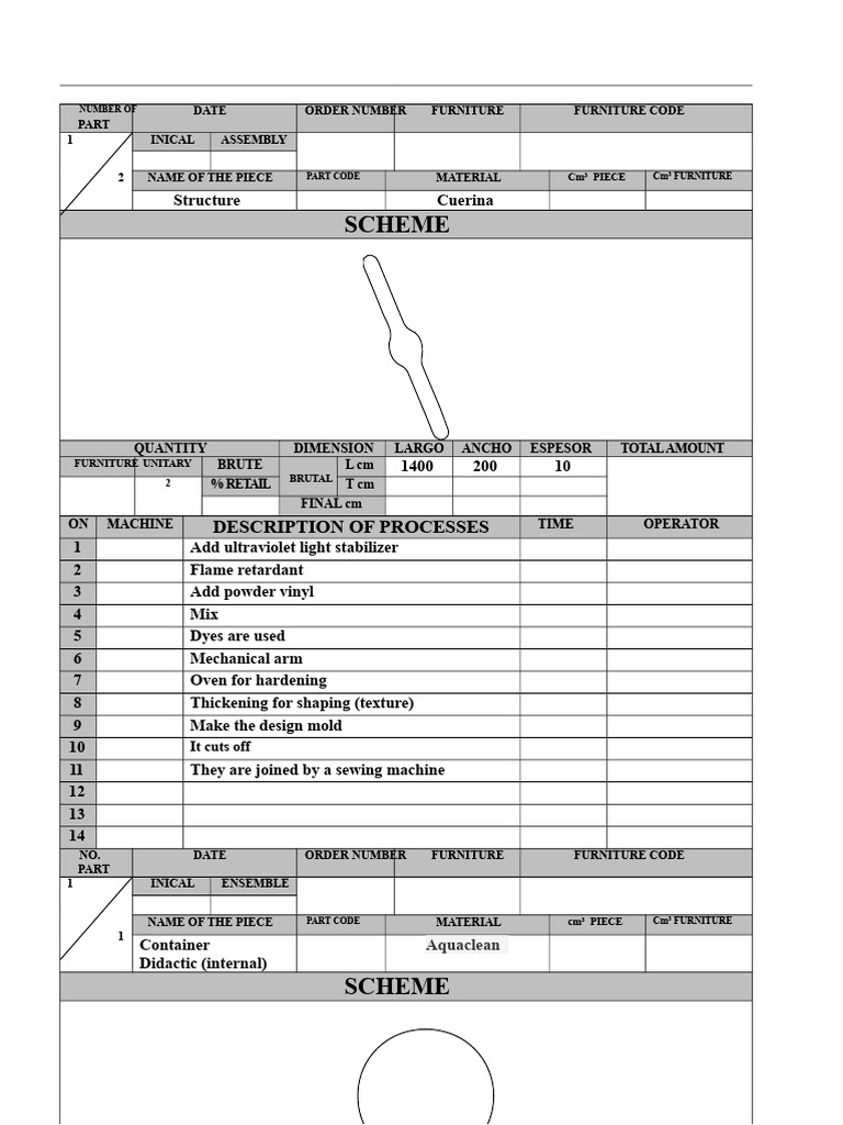 Production Letter | PDF | Materials | Secondary Sector Of The Economy