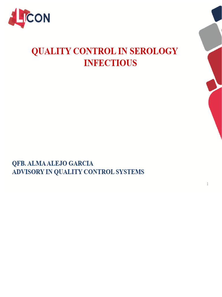 Quality Control Presentation | PDF | Verification And Validation ...
