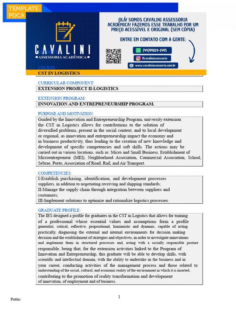 Logistics Extension Project Overview | PDF | Supply Chain | Logistics