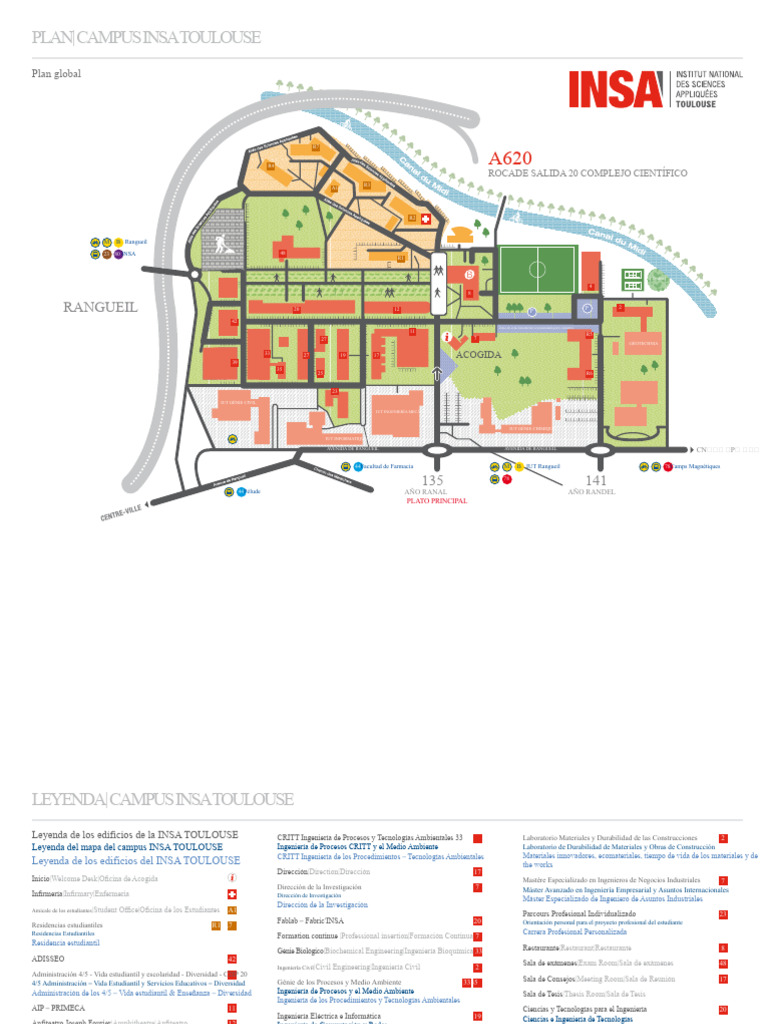 Plan Campus INSA 2019 | PDF | Ingeniería | Informática
