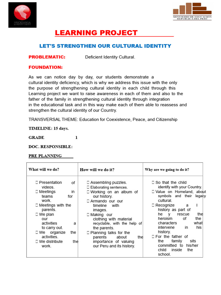 Strengthening Cultural Identity in Education | PDF | Learning | Cognition